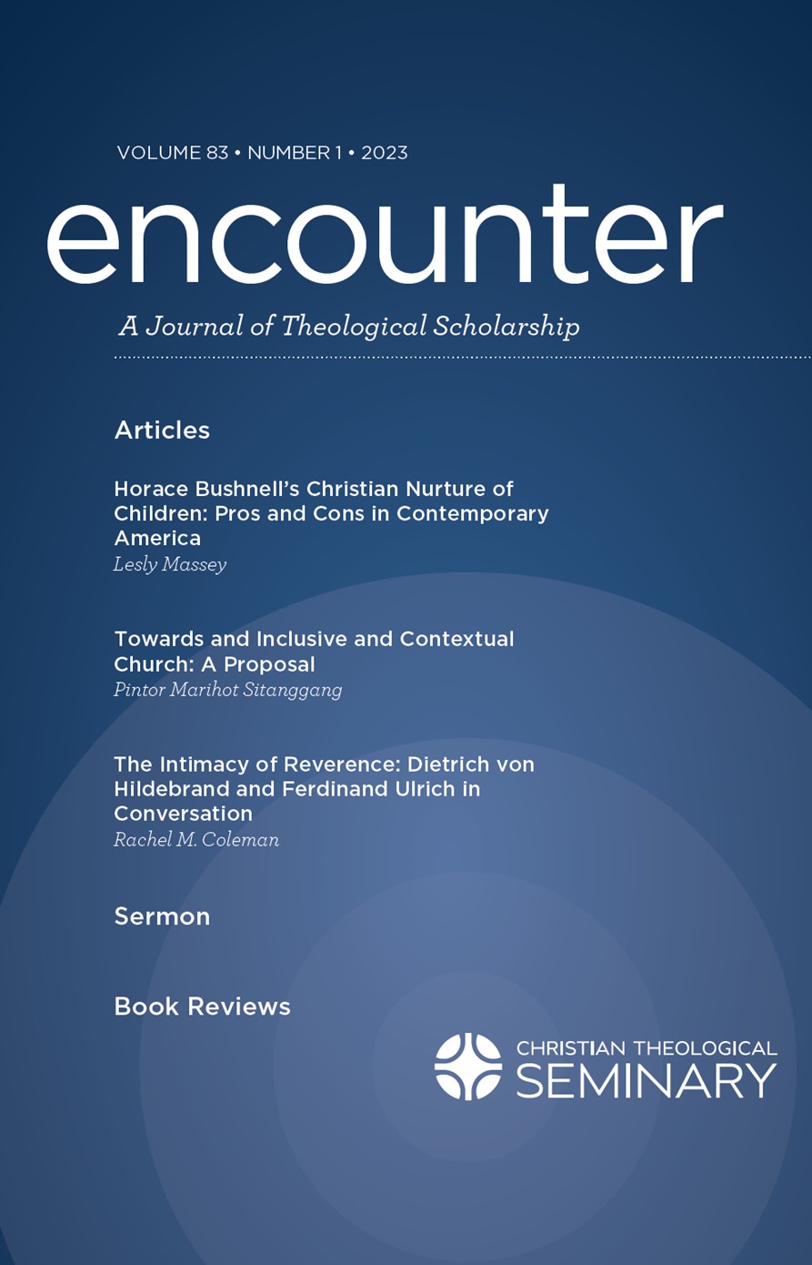 Seminary Journal Goes Online - Christian Theological Seminary